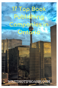 17 Top Book Publishing Companies in Ontario - Writing Tips Oasis - A ...