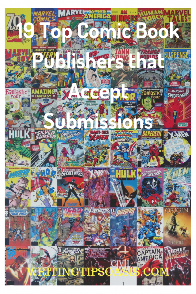 19 Top Comic Book Publishers that Accept Submissions - Writing Tips Oasis