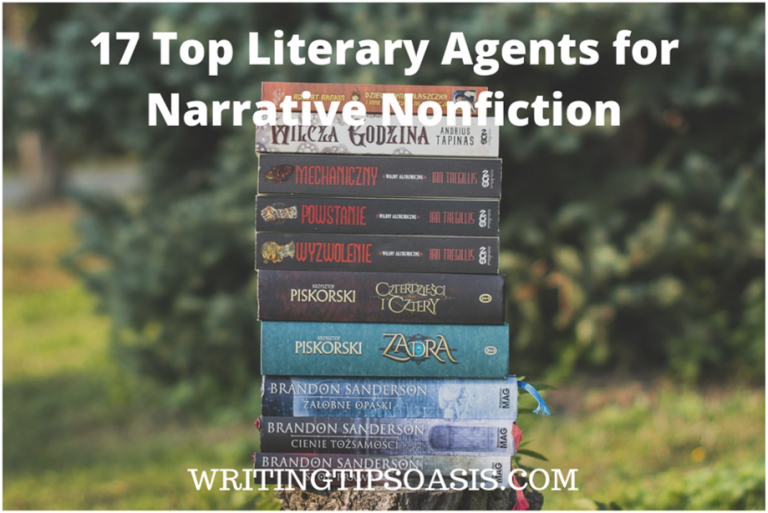 17 Top Literary Agents for Narrative Nonfiction - Writing Tips Oasis ...