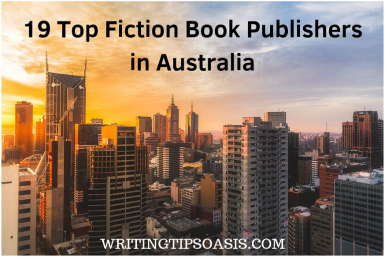 19 Top Fiction Book Publishers in Australia - Writing Tips Oasis