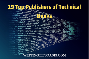 19 Top Publishers of Technical Books - Writing Tips Oasis - A website ...