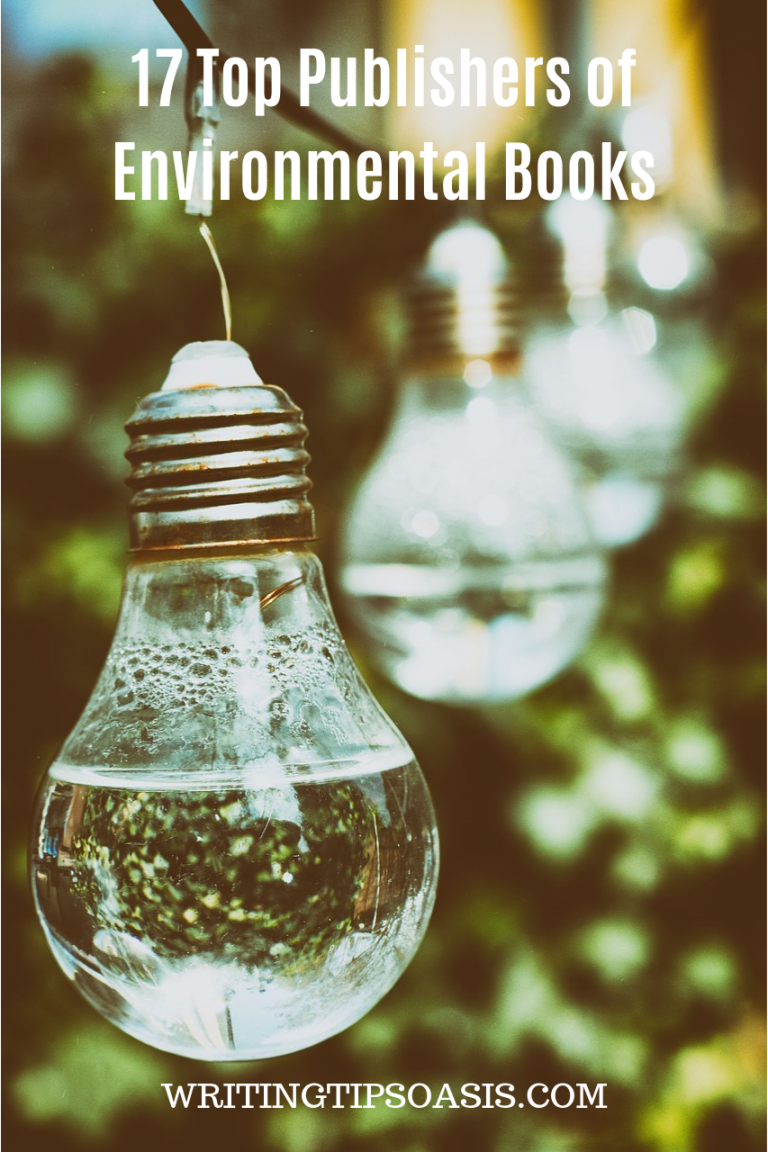 17 Top Publishers of Environmental Books - Writing Tips Oasis