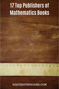 17 Top Publishers of Mathematics Books - Writing Tips Oasis