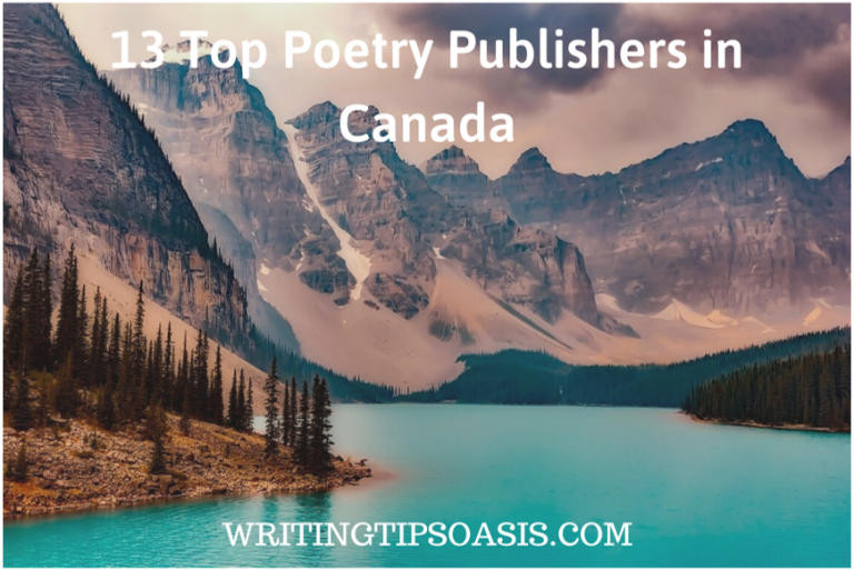 13 Top Poetry Publishers in Canada - Writing Tips Oasis - A website ...