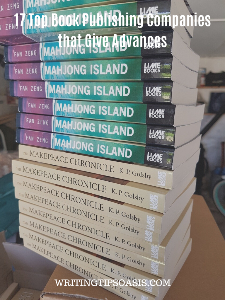 17 Top Book Publishing Companies that Give Advances - Writing Tips Oasis