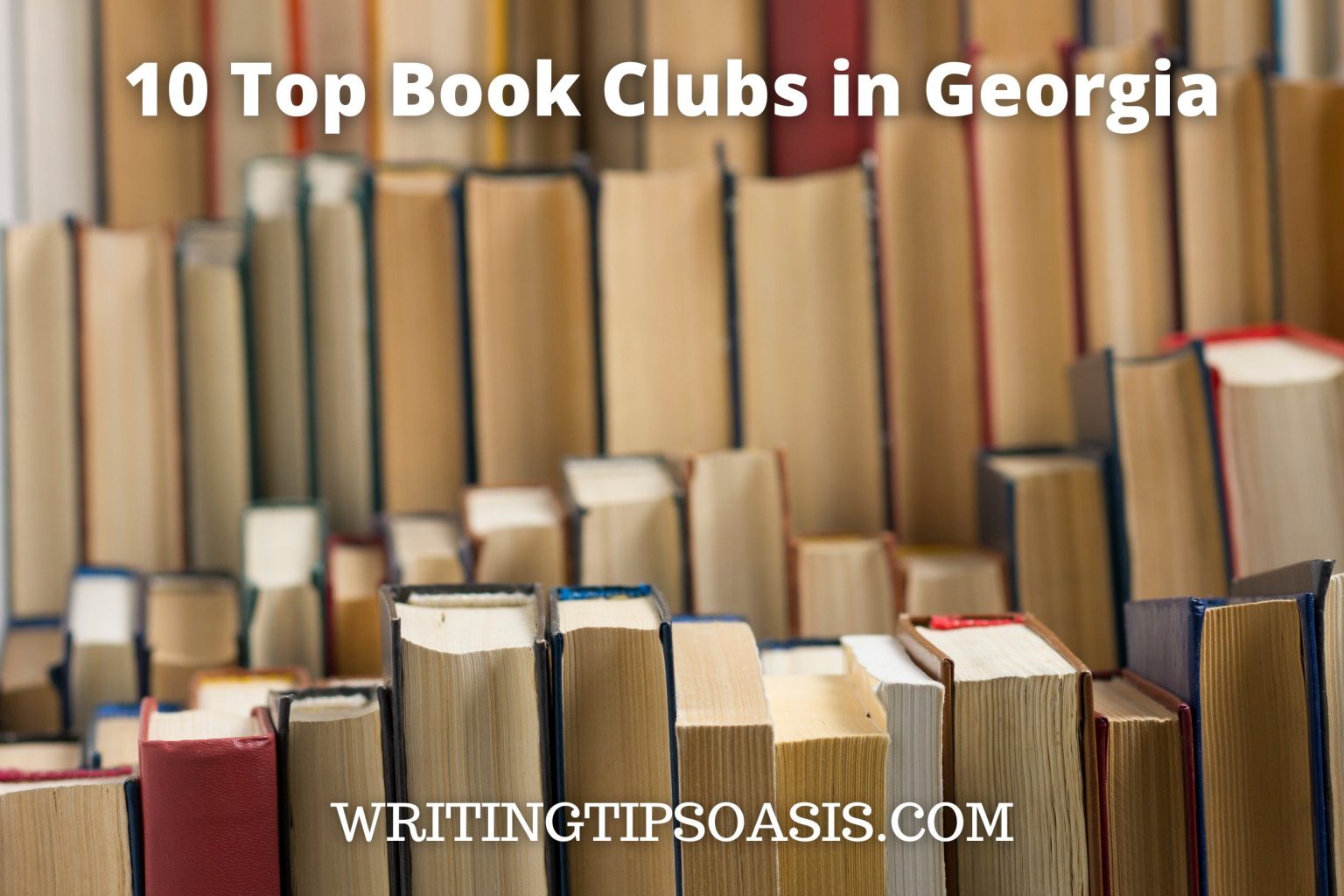 10 Top Book Clubs in Georgia - Writing Tips Oasis - A website dedicated ...