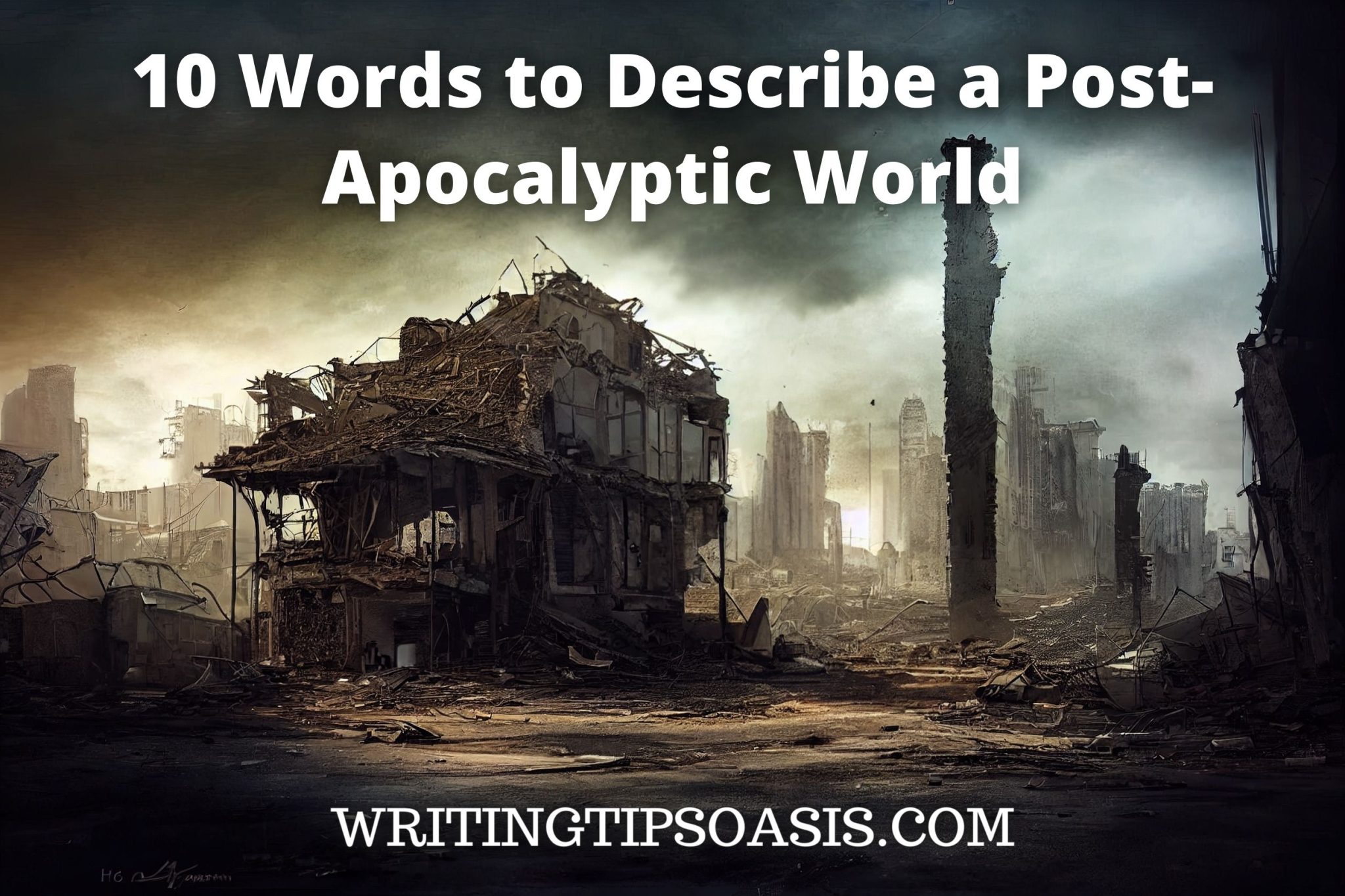10 Words to Describe a Post-Apocalyptic World - Writing Tips Oasis - A ...