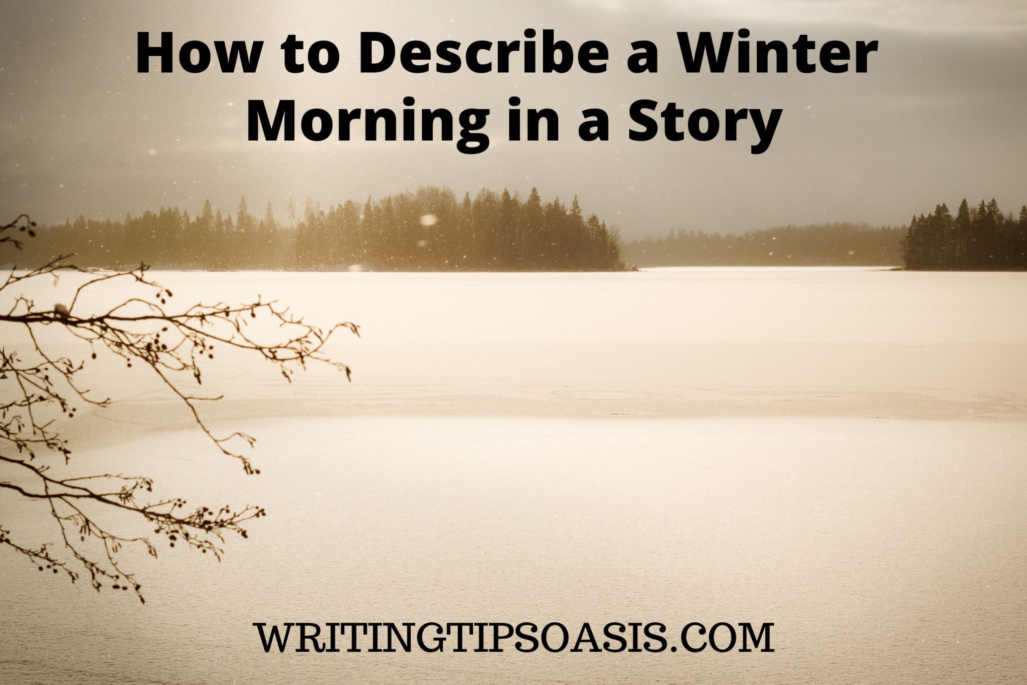 How to Describe a Winter Morning in a Story - Writing Tips Oasis - A ...