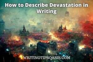 How to Describe Devastation in Writing - Writing Tips Oasis - A website ...