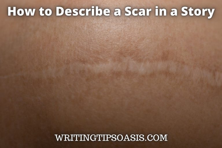How to Describe a Scar in a Story - Writing Tips Oasis - A website ...