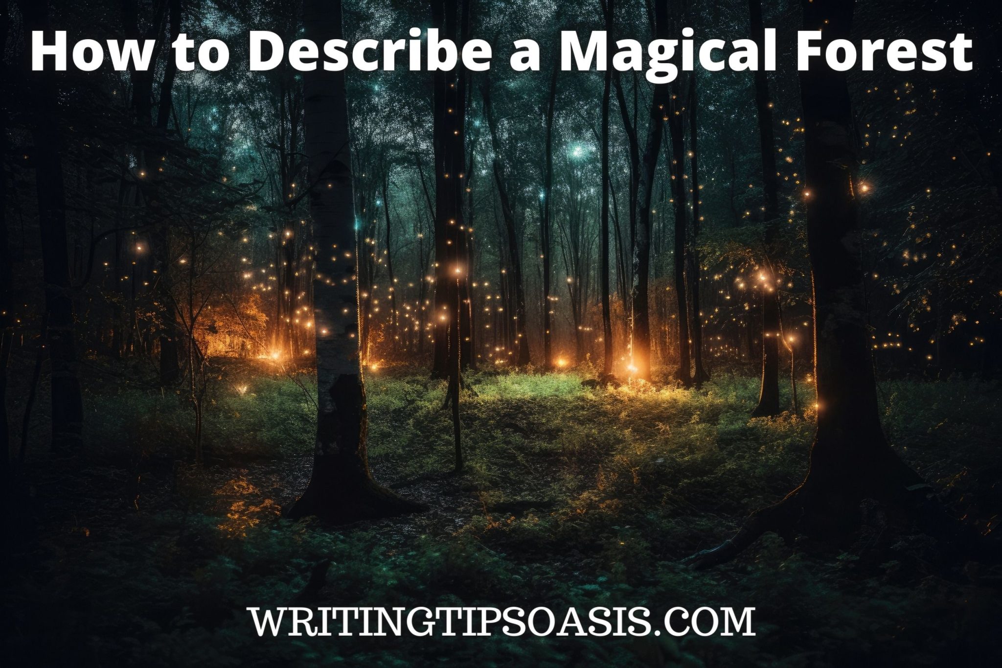 How to Describe a Magical Forest - Writing Tips Oasis