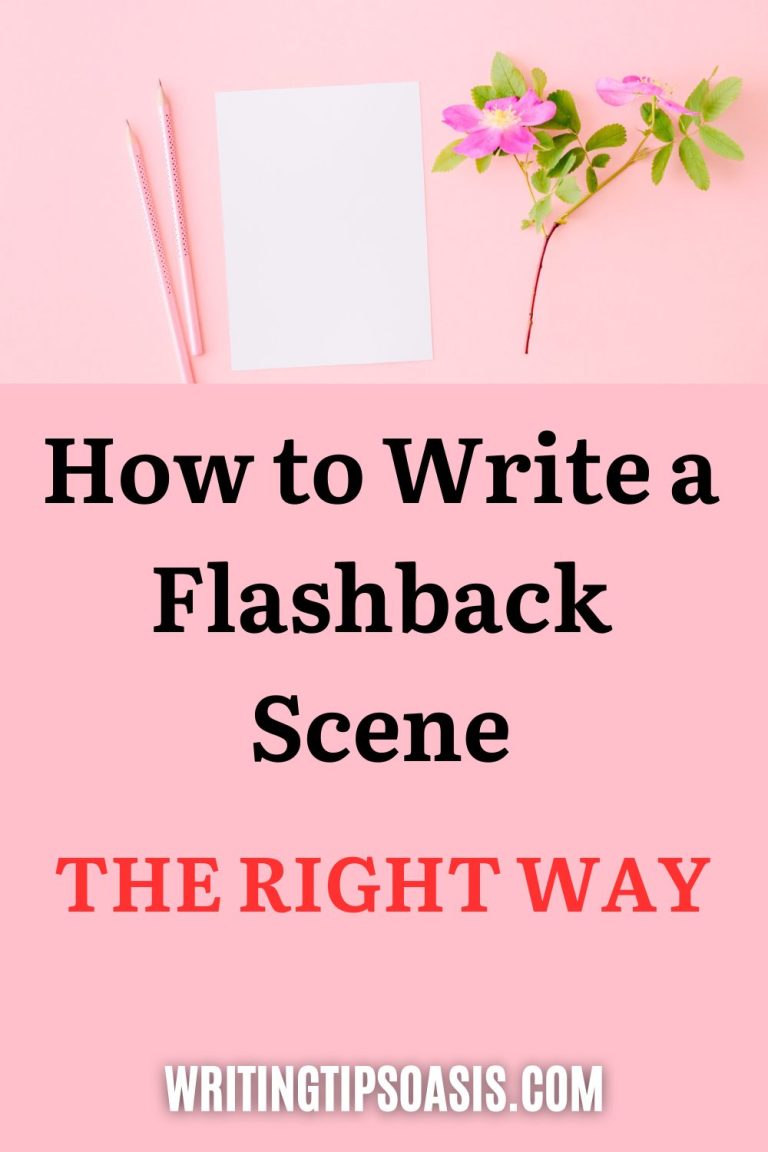 How to Write a Flashback in a Novel - Writing Tips Oasis - A website ...