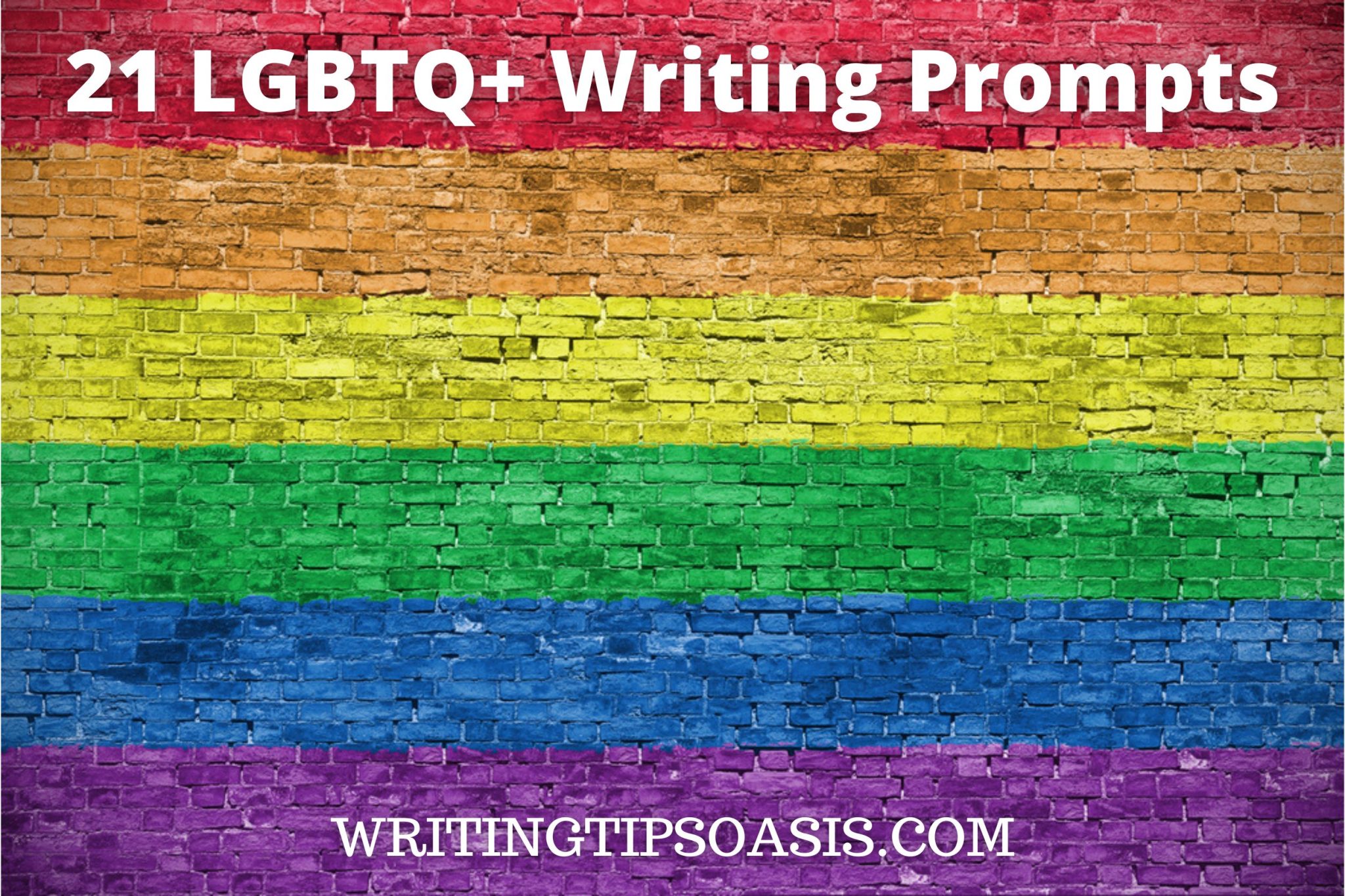21 Unique LGBTQ+ Writing Prompts - Writing Tips Oasis - A website ...